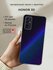 Силиконовый чехол на Honor 30 / Хонор 30 с принтом "Синий карбон"