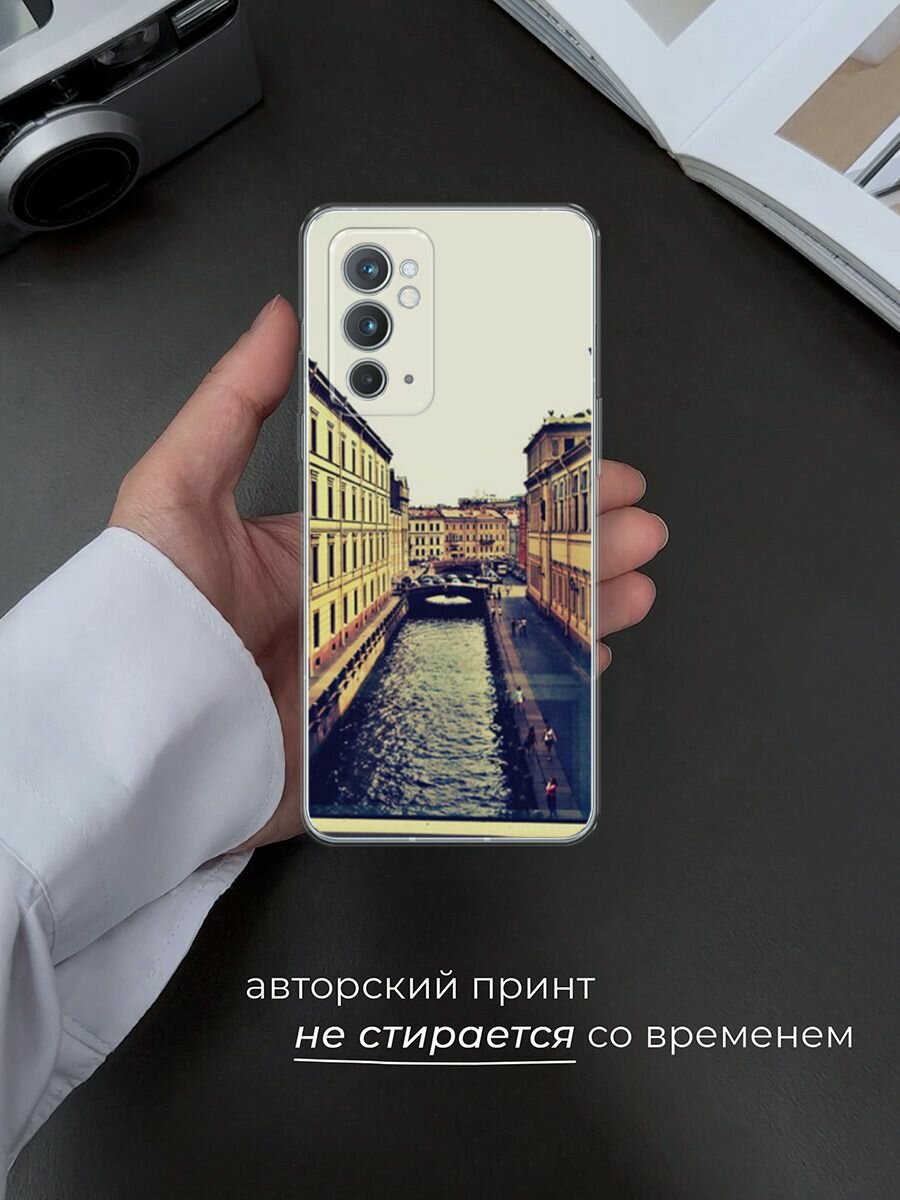 Чехол на OnePlus 9RT / ВанПлас 9RT с принтом "Санкт-Петербург" — фото 1