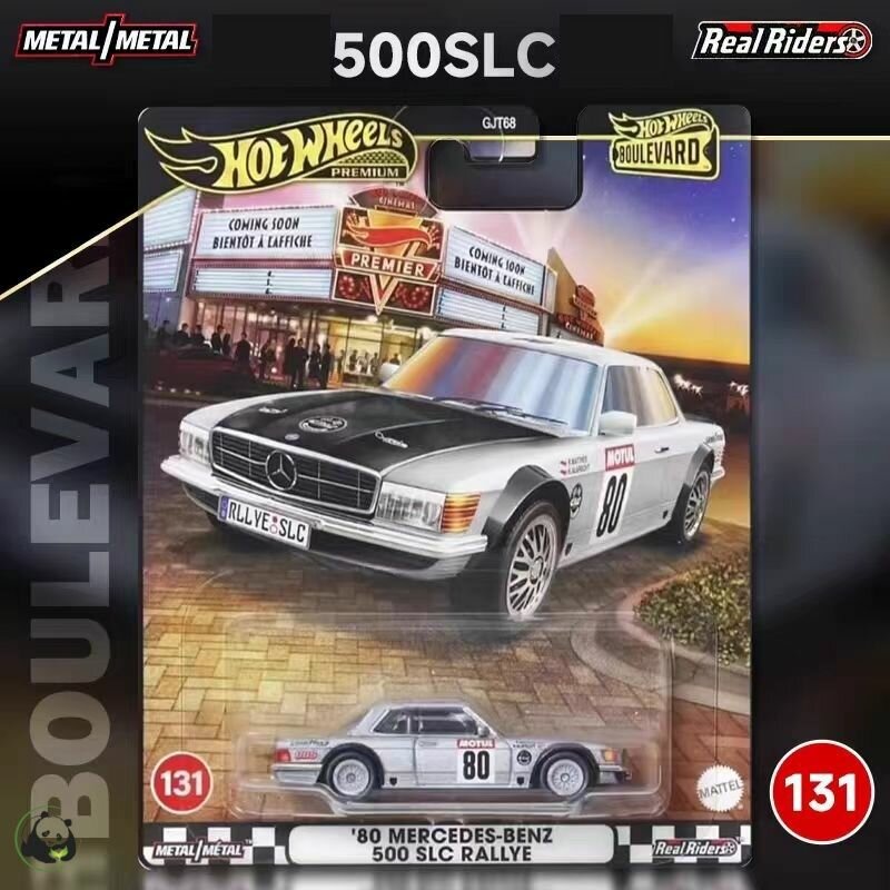 Набор Hot Wheels Premium Boulevard 2027 1:64 1 коллекционных авто Mercedes-Benz 500 SLC