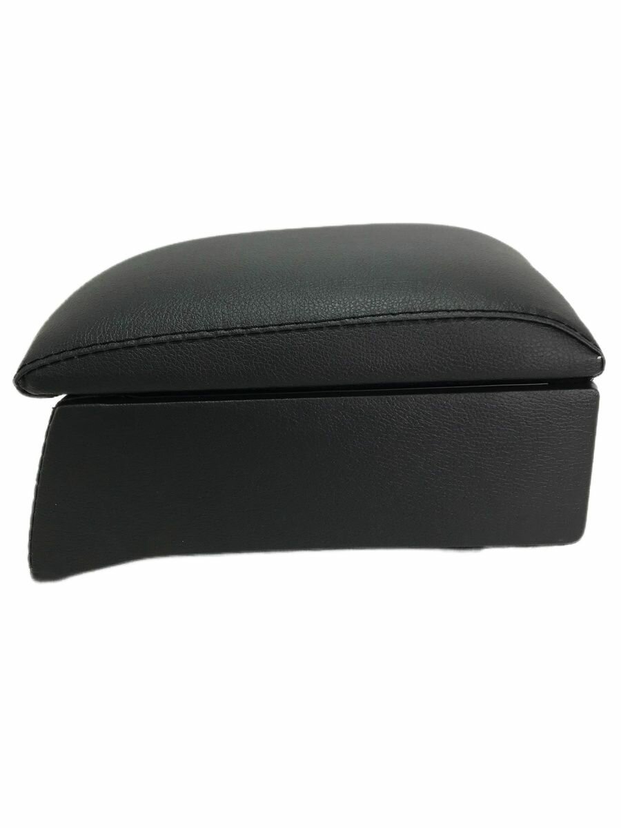 Подлокотник Kia ceed (2009-2012) кожаный (черный, гладкая крышка) для киа сид