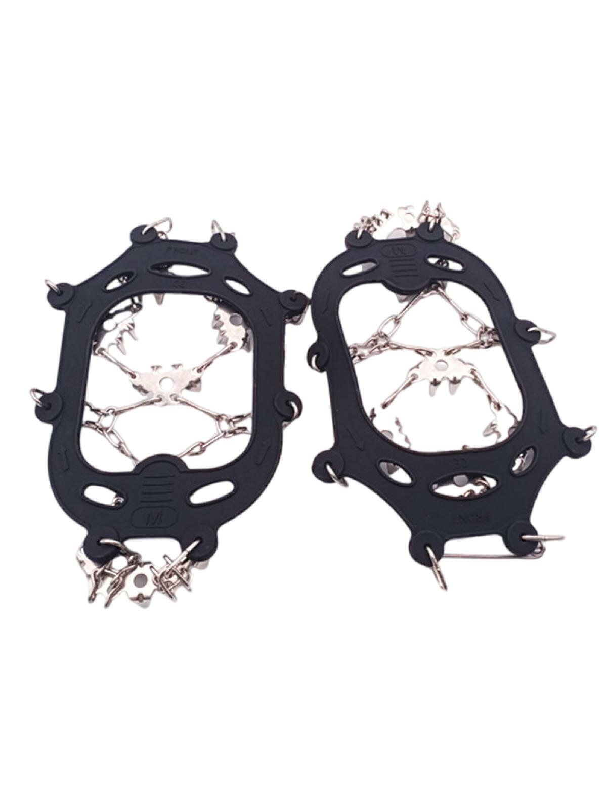 Кошки для альпинизма на открытом воздухе, 24 зубца, кошки для ледолазания, ледяные скобы