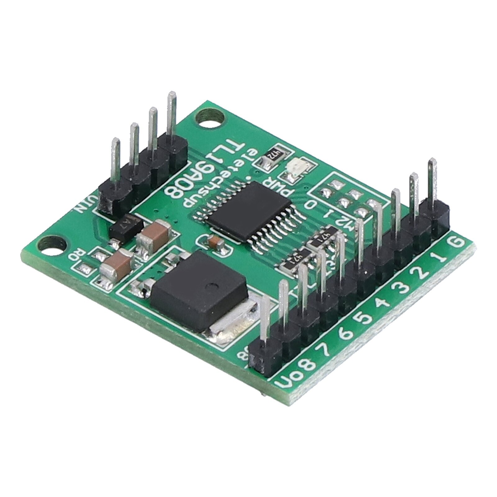 Модуль управления IO 8-канальный RTU UART TTL232, плата контроллера с контактами, питание DC 12V, модель TL19A08