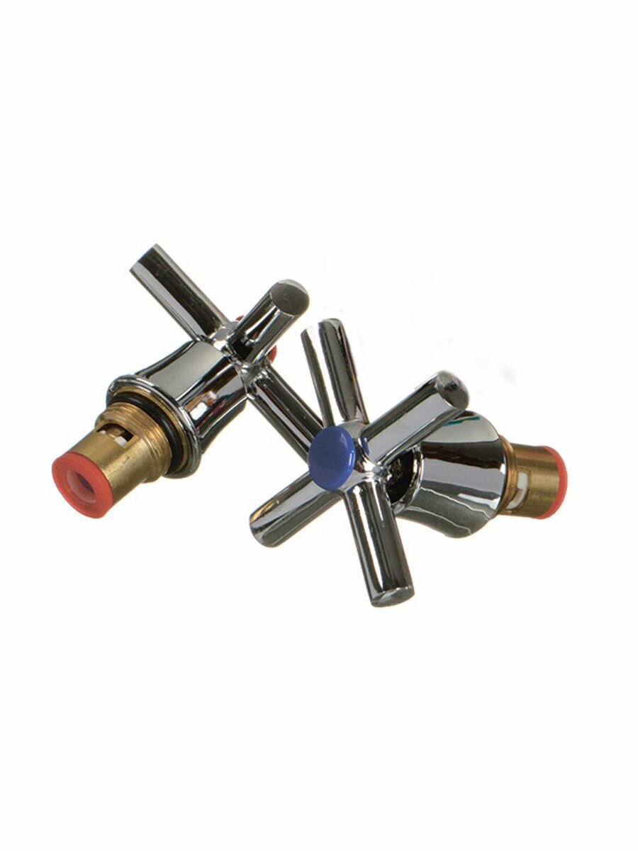 Melodia Della Vita Комплект для смесителя (маховик Neo + кран-букса 3/8" 8*20 керам.) по 2шт MELODIA MKP38106C