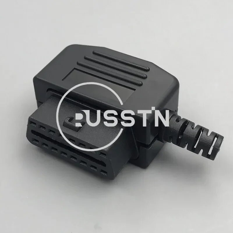 1 комплект, 16-луночный автомобильный разъем OBD2, разъем переменного тока в сборе, автоматический тестовый диагностический разъем OBD