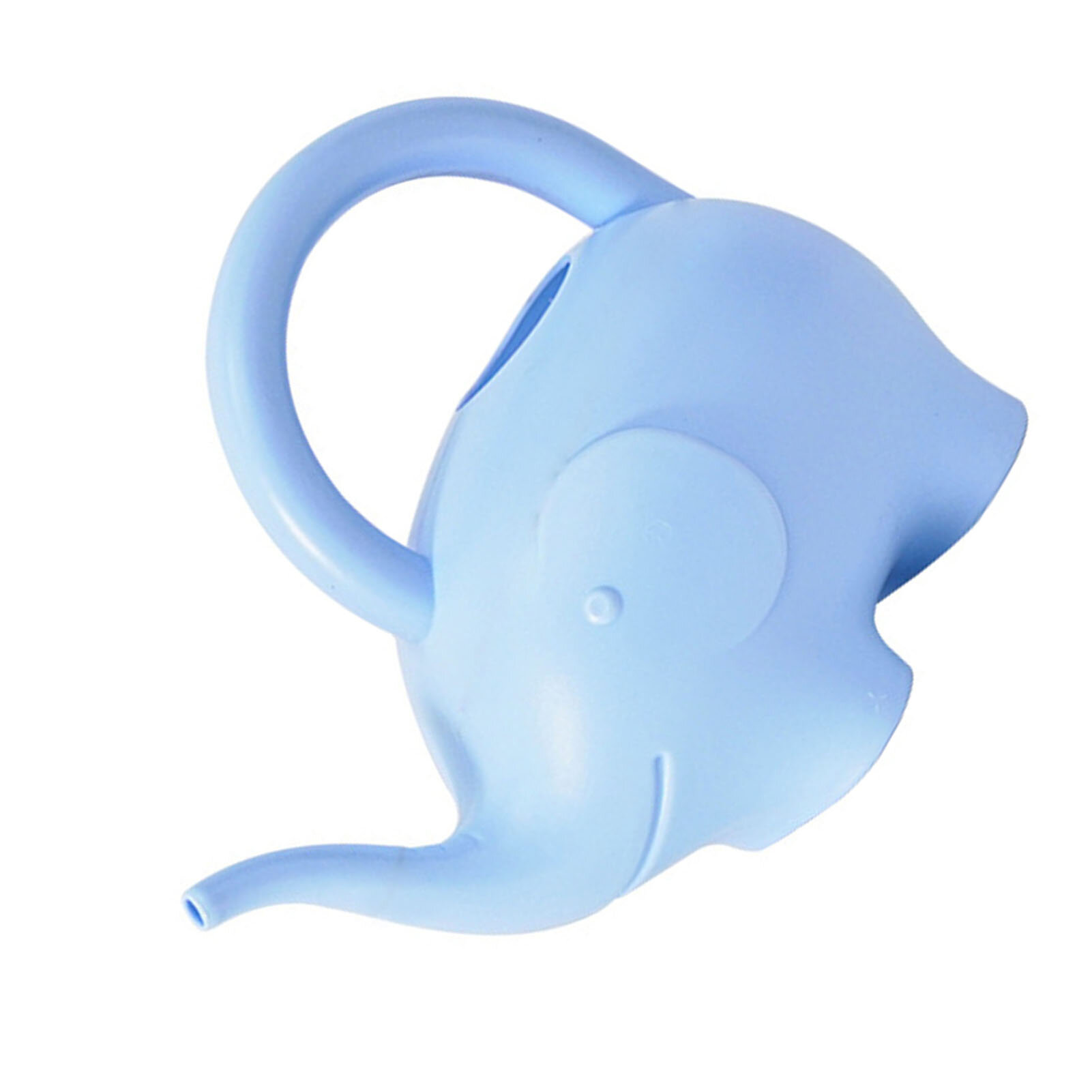 Лейка в виде слона из мультфильма, пластиковая, 1 л, большая емкость, ручной, милый детский горшок для полива животных для садоводства