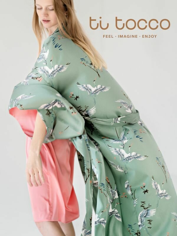 Халат-кимоно Весна-лето 2024