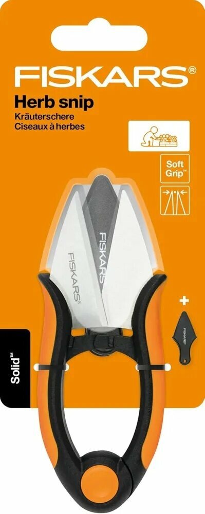 Fiskars Садовые ножницы, лезвиеНержавеющая сталь