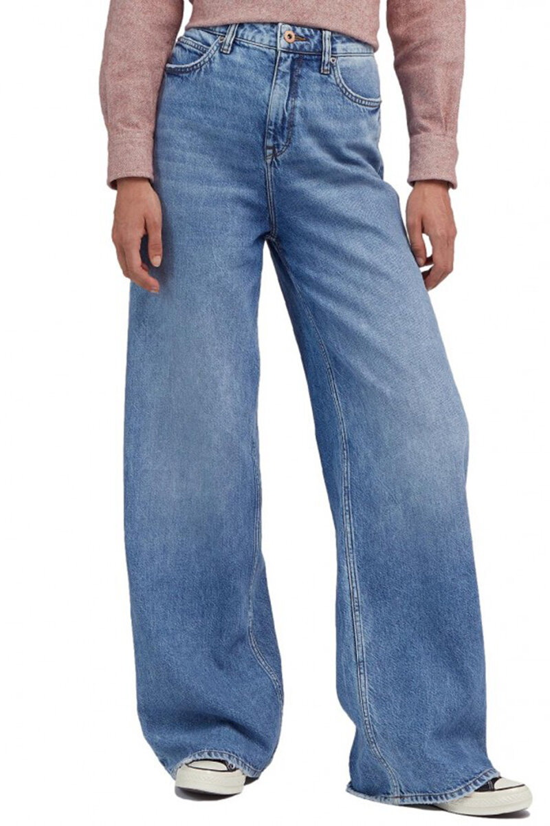 Джинсы широкие 