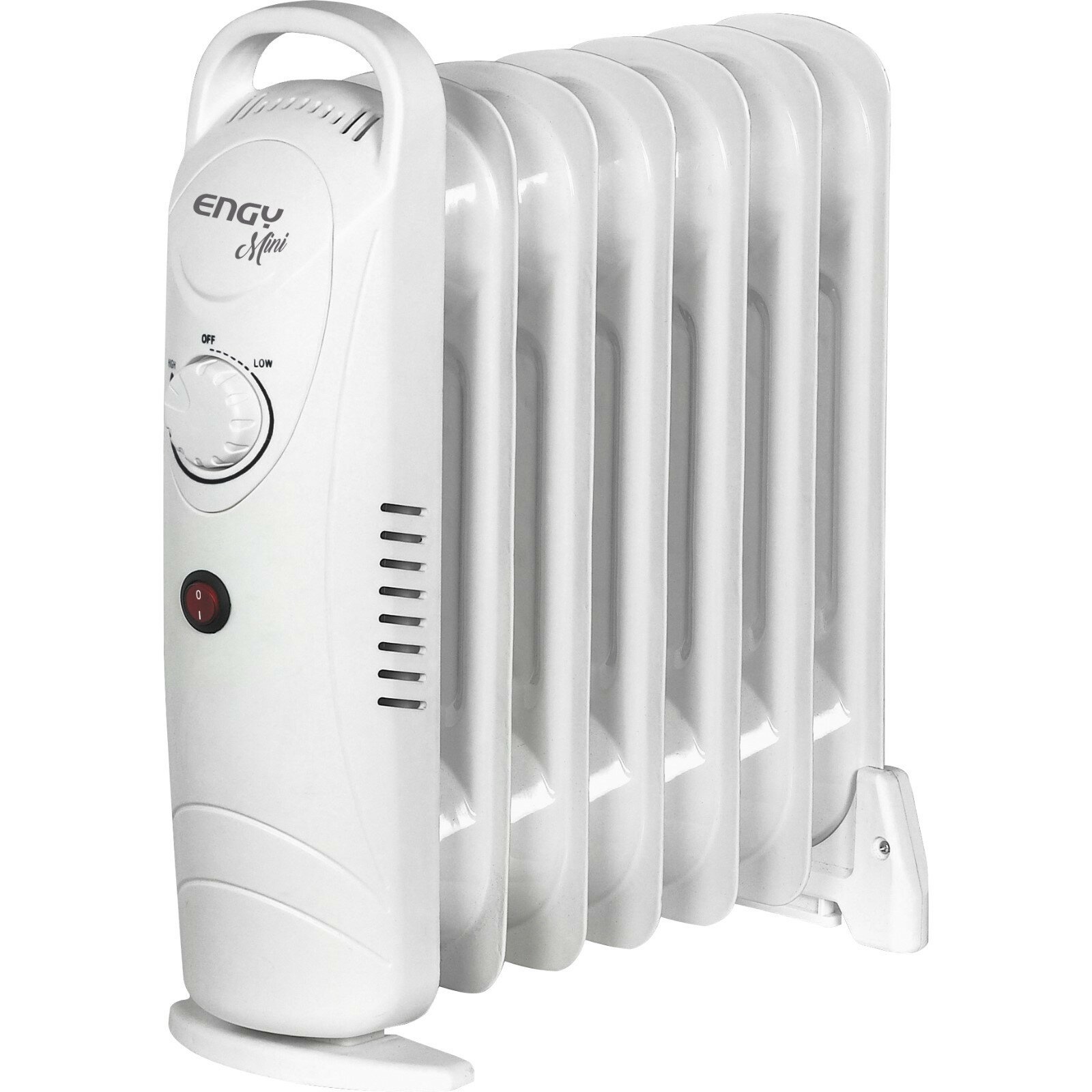 Обогреватель масляный ENGY EN-1707, 7 секций, напольный, 700 Вт, 7 м², белый