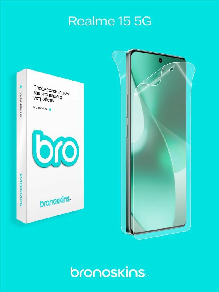 Глянцевая защитная пленка CaseFriendly на экран Realme 15 5G