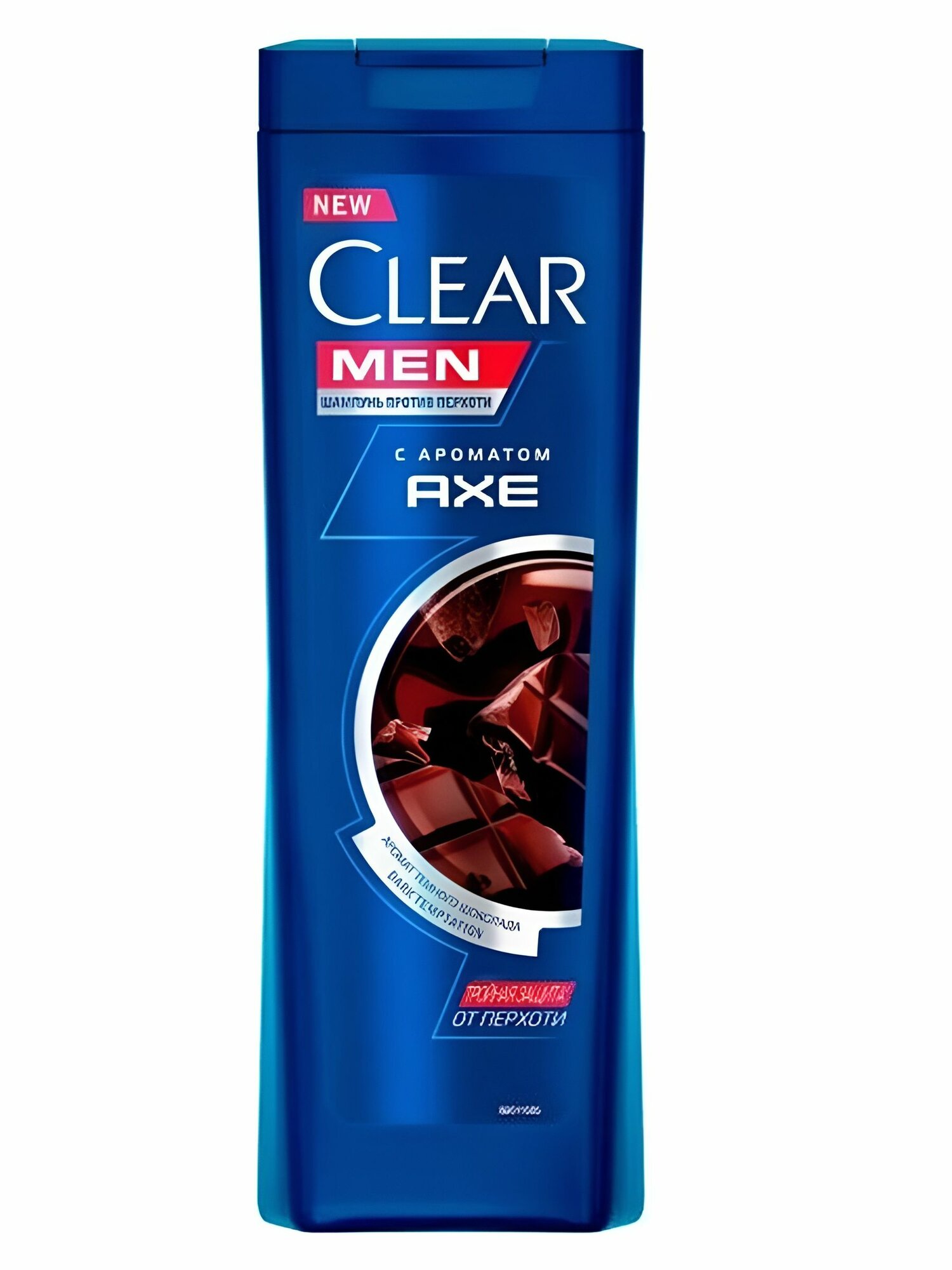 Шампунь для мужчин Клиар Мен Axe Dark Temptation темный шоколад против перхоти 380 мл