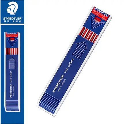 Механические карандаши STAEDTLER Mars carbon 2 мм, RED