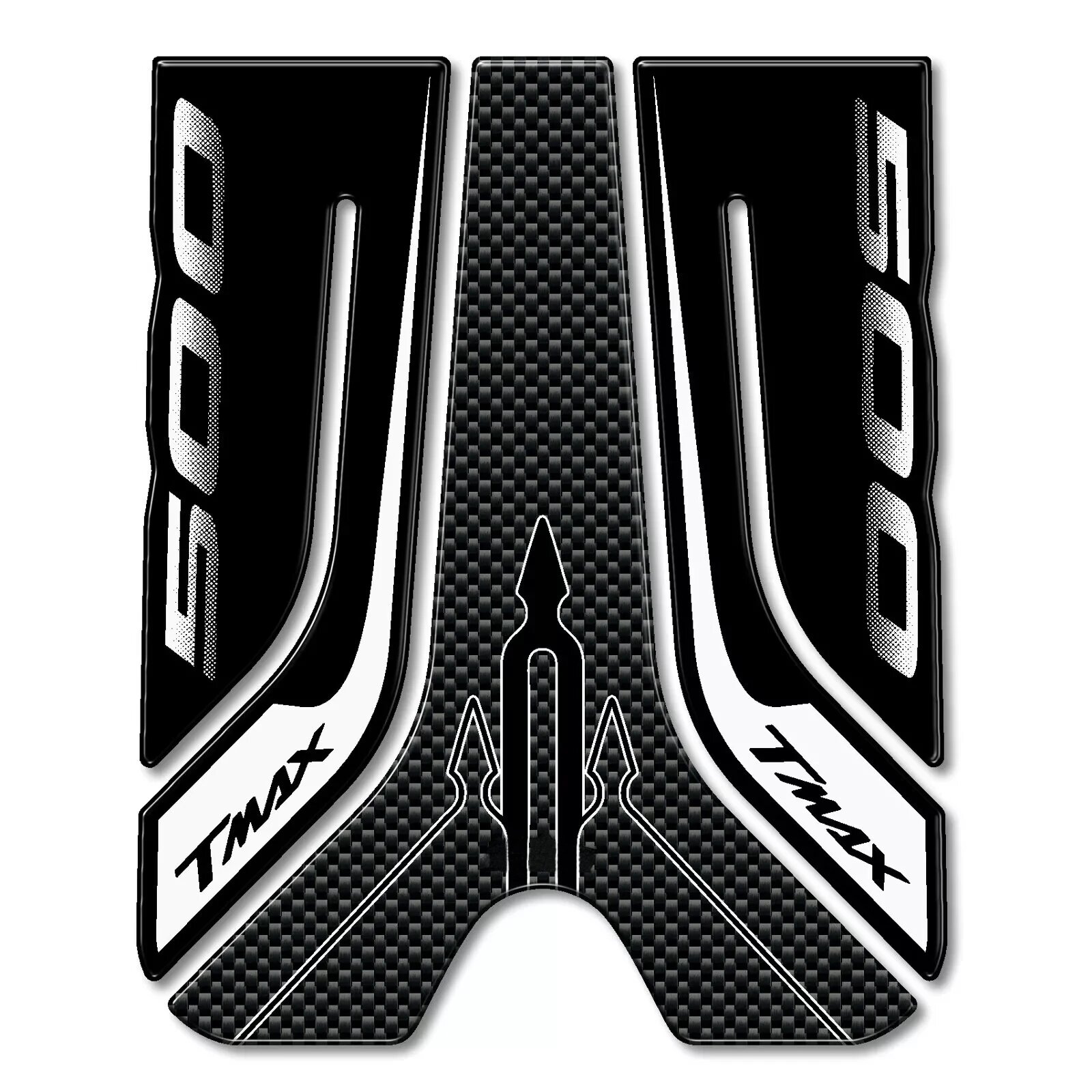 3D Резиновая Защитная Наклейка для мотоцикла, скутера, танка для Yamaha T MAX 2001-2007 TMAX 500, лимитированный выпуск, новая декоративная наклейка