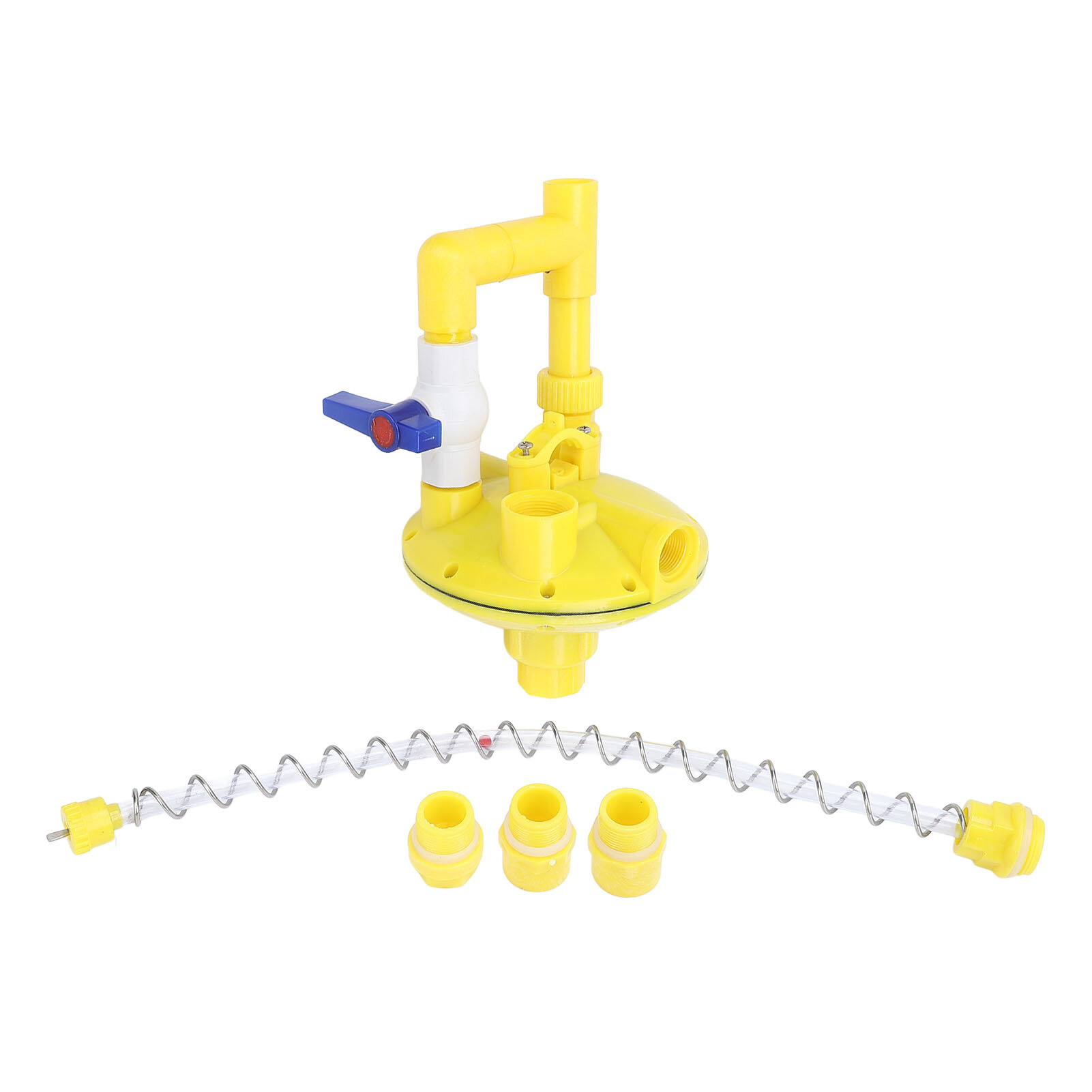 Автоматический регулятор давления воды в поилке для сельскохозяйственных кур, усовершенствованный предохранительный редукционный клапан.