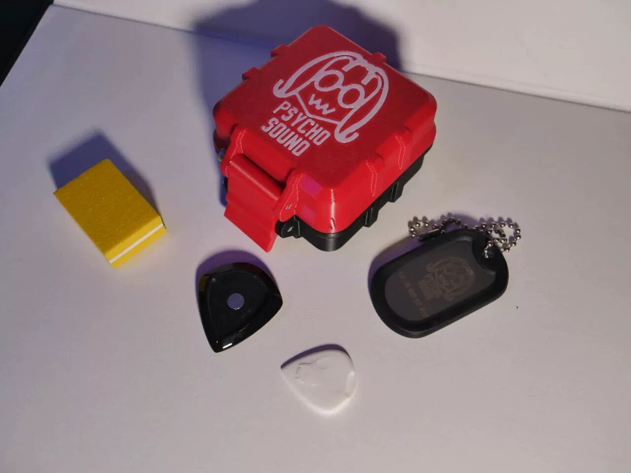 Электрогитара/бас-гитара Psycho Sound Fingerprint 2-го поколения для быстрой игры, рок, металл, хэви-метал. Увеличьте