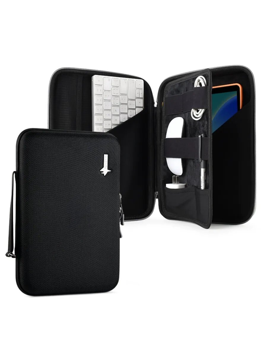 Портативный чехол для планшета 12-15 дюймов, черный