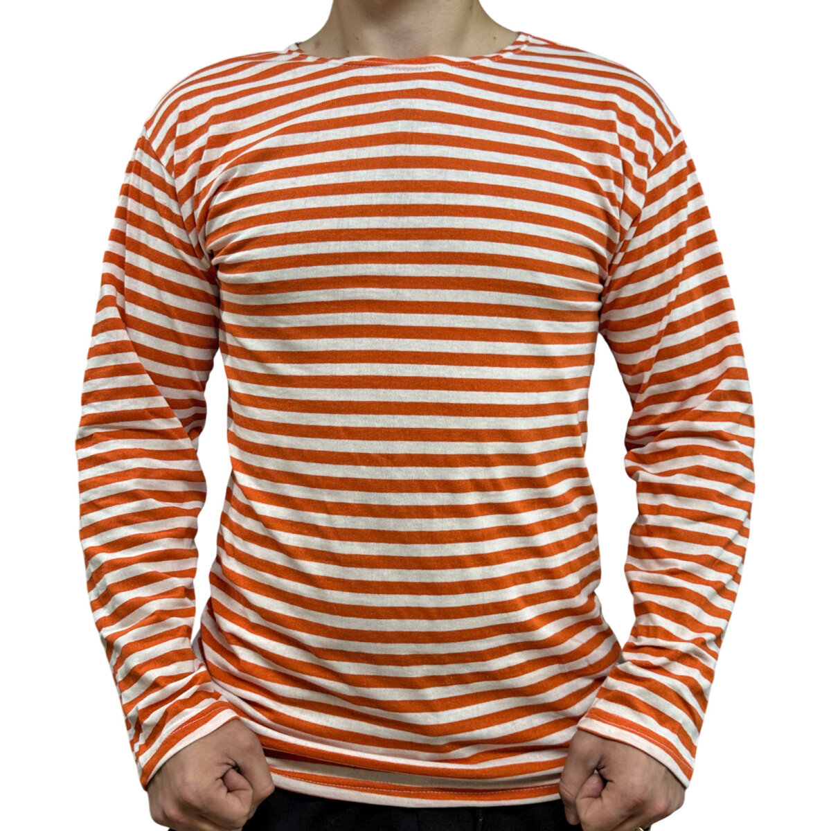 Тельняшка Мчс длинный рукав х/б оранжевая полоса (размер: 56-58, размер производителя: 56-58)