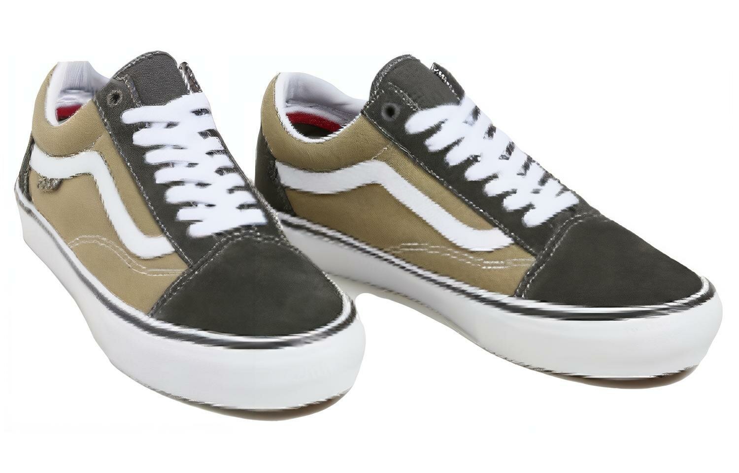 Кеды VANS Old Skool, размер 35 EU, зеленый — фото 1