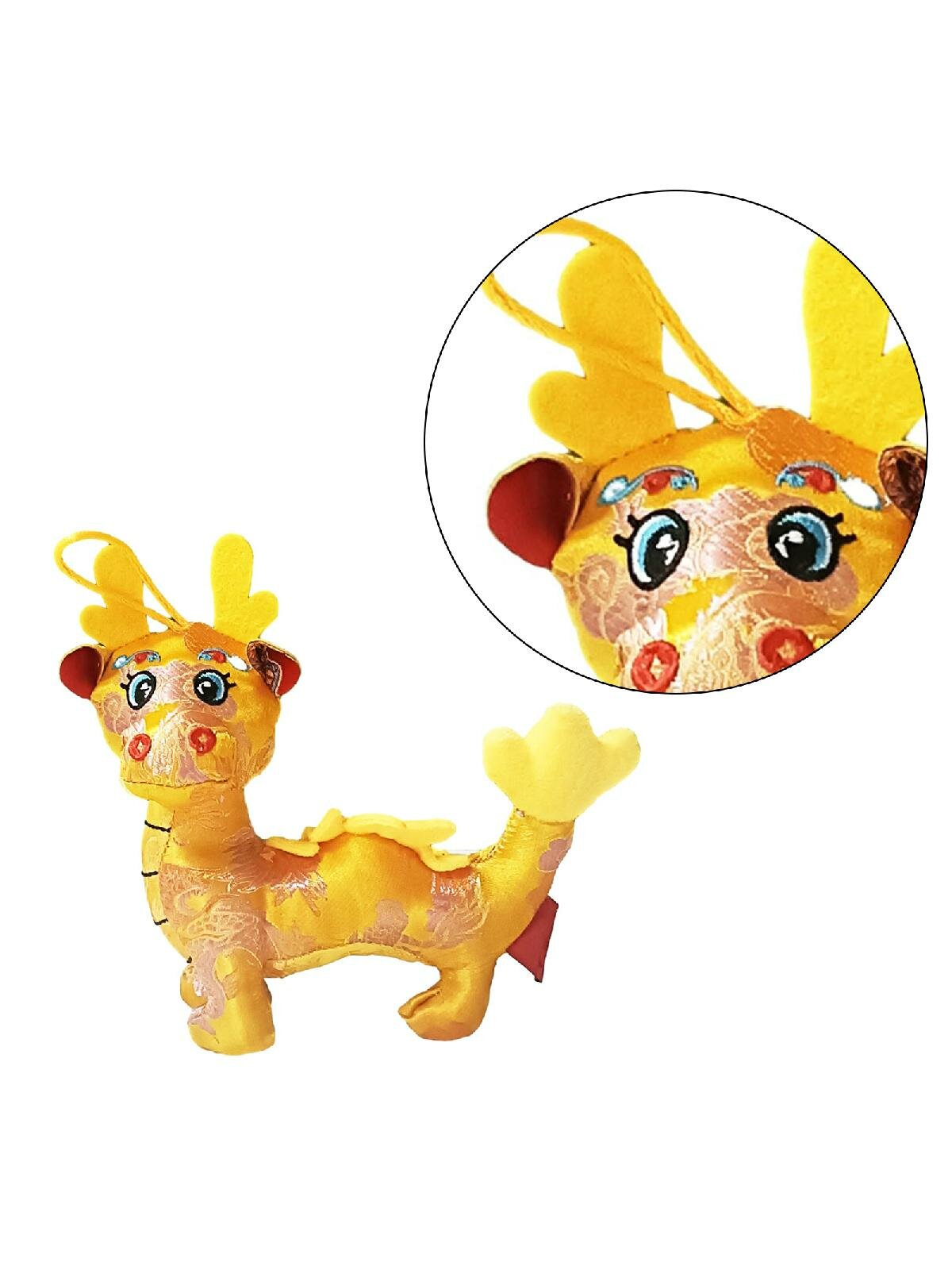 2024 Год Дракона Талисманы Плюшевая Кукла Мягкие Игрушки Игрушка Китайский Подарок на Новый год