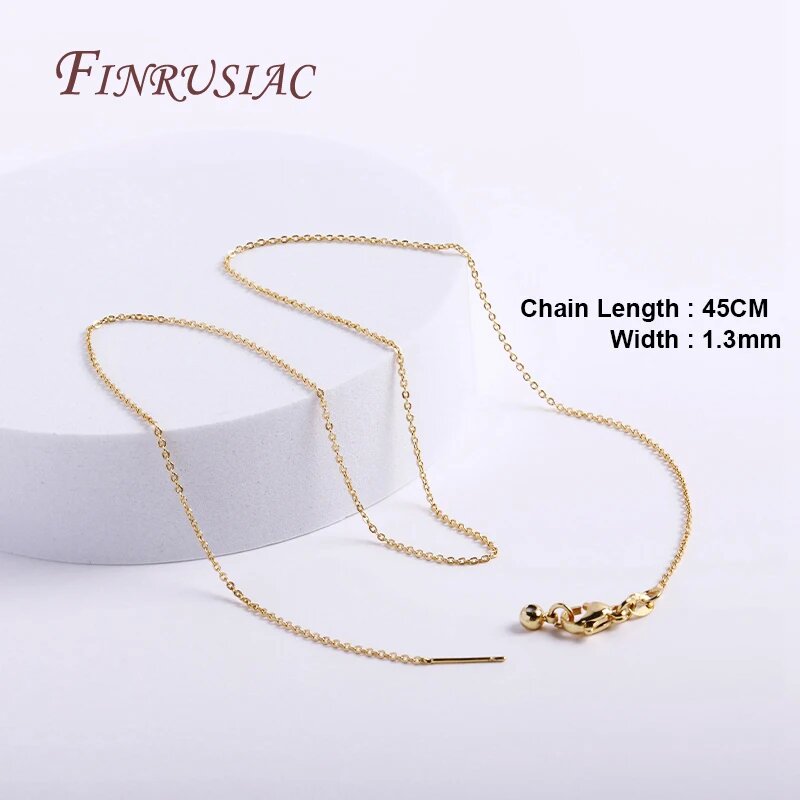 Золотые буквы алфавита FINRUSIAC для изготовления украшений 2 Pieces, 18K Real gold plated