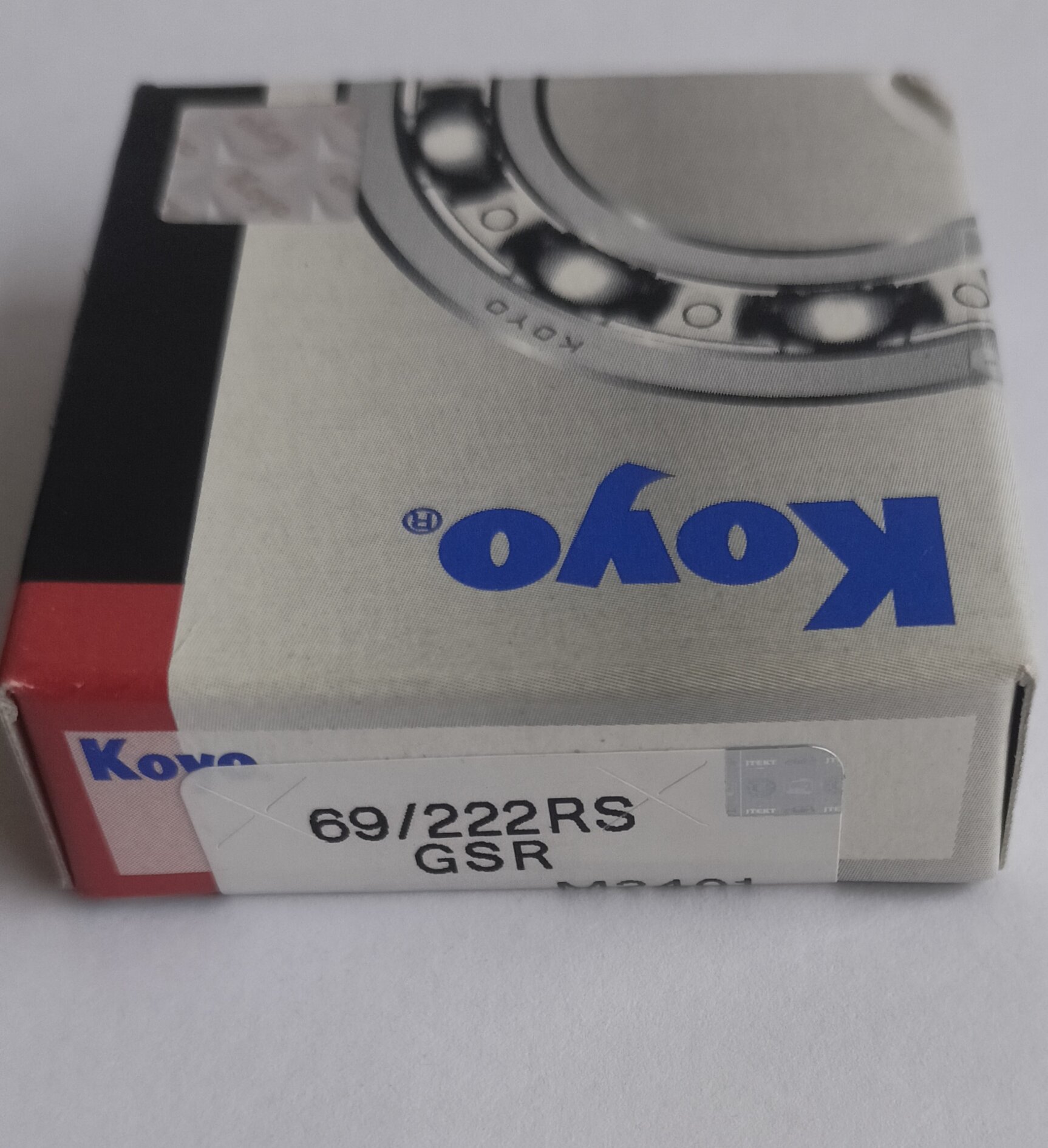 Подшипник Koyo 69/22-2RS однорядный радиальный шариковый (22х39х9)