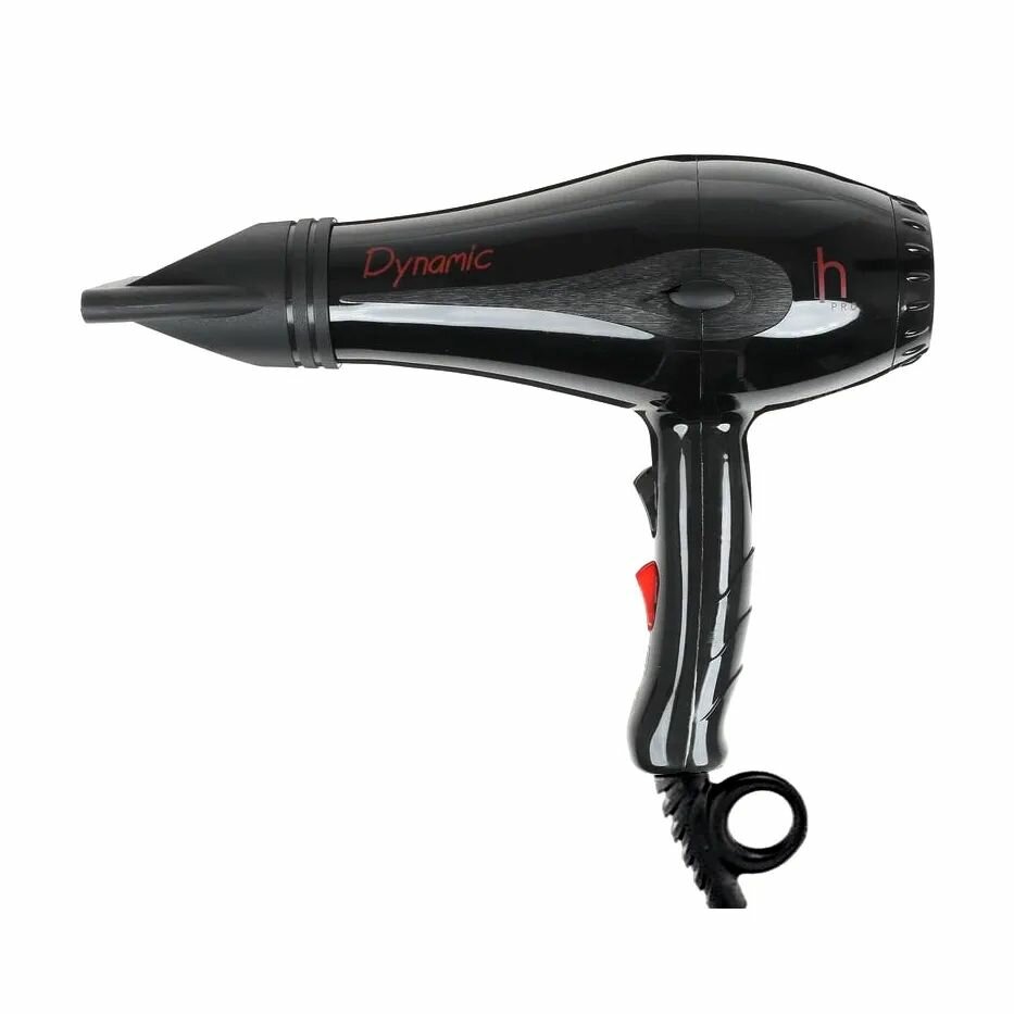 Фен профессиональный Harizma "Dynamic H10208", черный, 2000 Вт