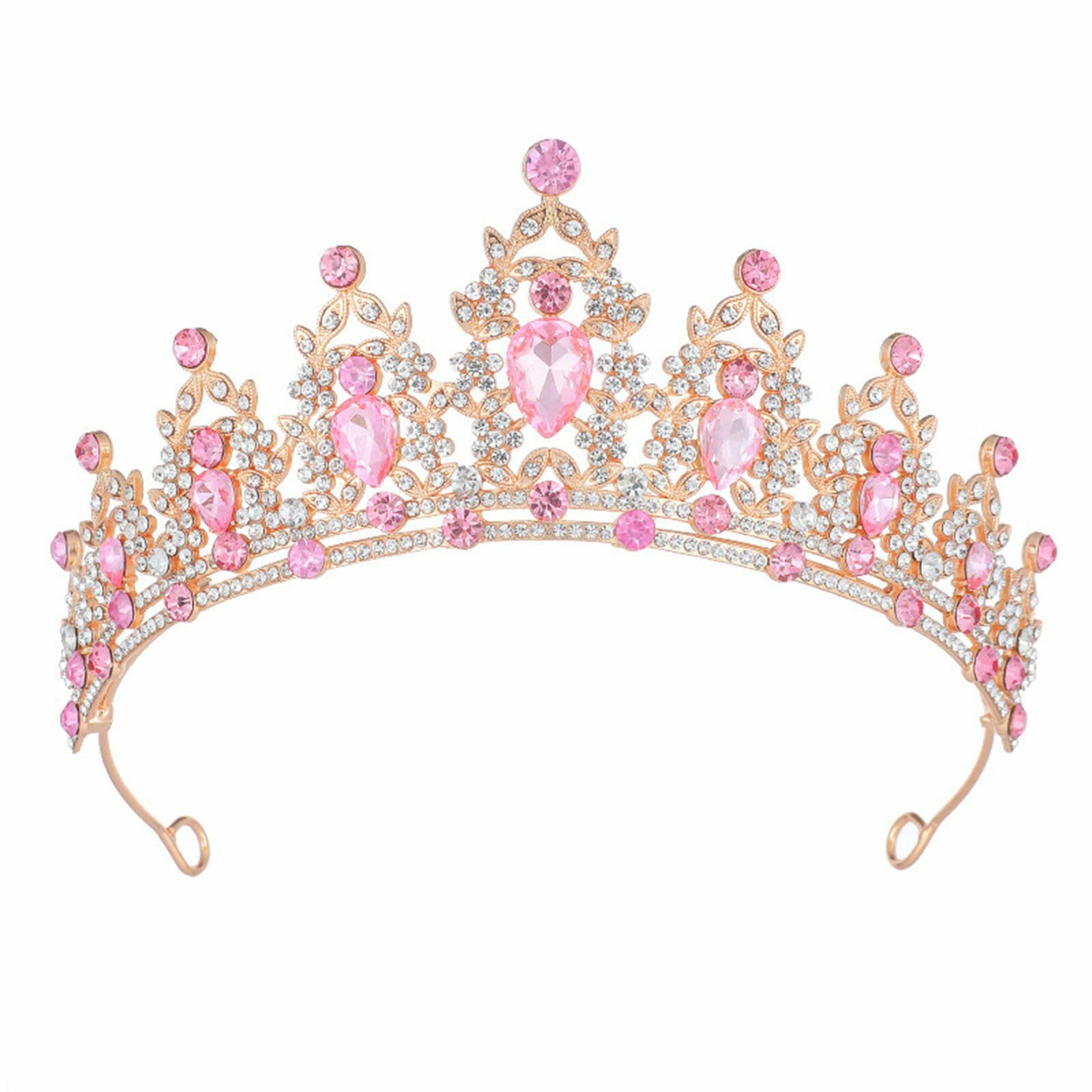 Диадема с камнями для свадебной фотосессии