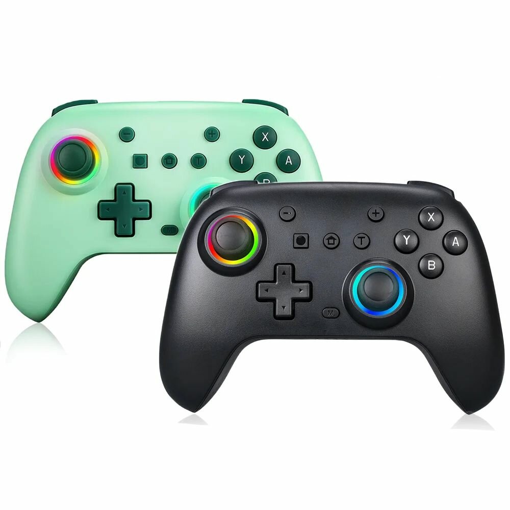 Беспроводной контроллер RGB для Nintendo Switch 2, геймпад для Android/ПК, джойстик с эффектом Холла и функцией Turbo, игровые аксессуары