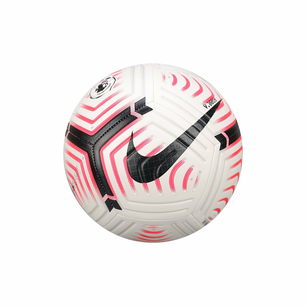 Футбольный мяч унисекс Nike, размер 5, белый, красный, черный, S EU