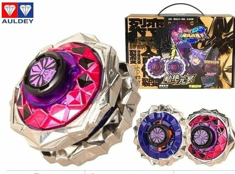 Волчок AULDEY Инфинити Надо. Двойной волчок серии Crack. (Shadow Streak. Адский призрак)