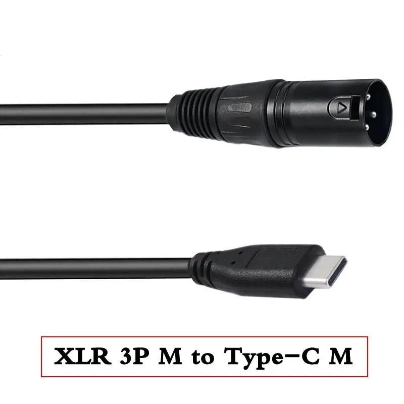 AXONUS Кабель USB Type-C - XLR 1 м