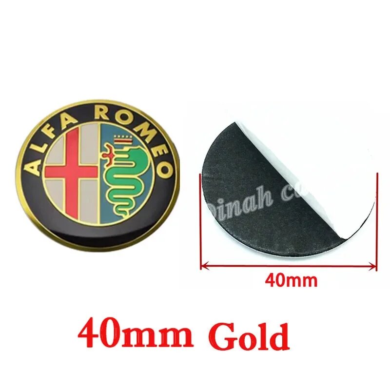 2 шт, 40 мм, 50 мм, 56 мм, цветная новая металлическая наклейка, Стайлинг автомобиля, автоаксессуары, руль, логотип, значок, эмблема, наклейки
