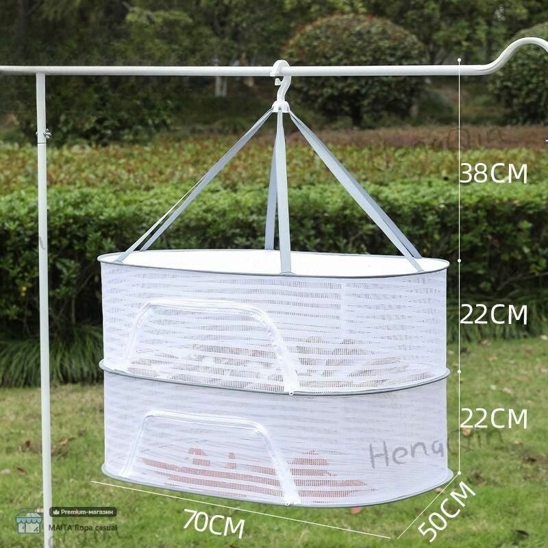 Подвесная сушилка для рыбы, используется для фруктов, овощей, складные сетки/подвескаHengQin-liyi2