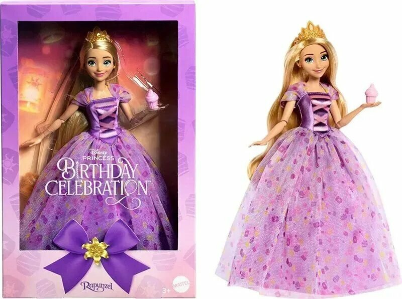 Кукла Дисней Рапунцель Disney Princess Birthday Celebration Rapunzel
