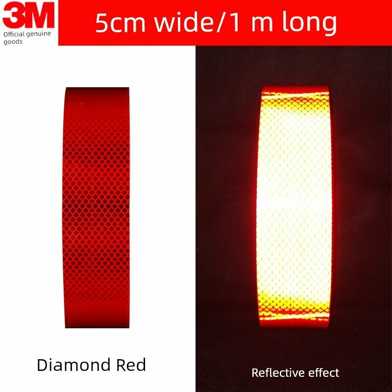 Светоотражающая лента 3M Diamond Grade шириной 5 см для дорожных знаков, светящаяся, высокояркая, противоударная,