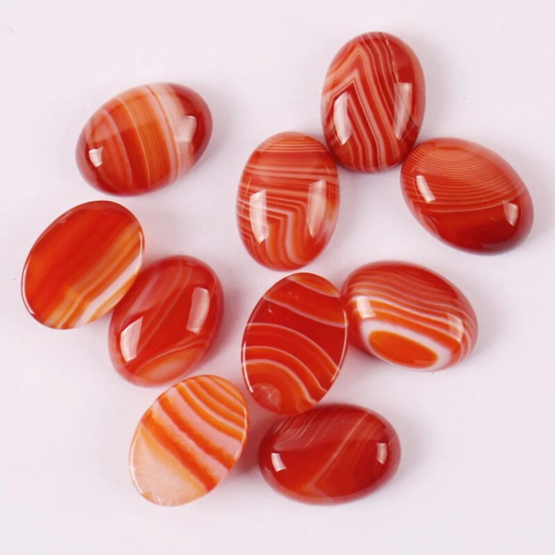 18x13 мм натуральный кварц аметист опал лазурит тигровый глаз песчаник агат родонит камень бусины овальный кабошон ювелирные изделия 10 шт./лот