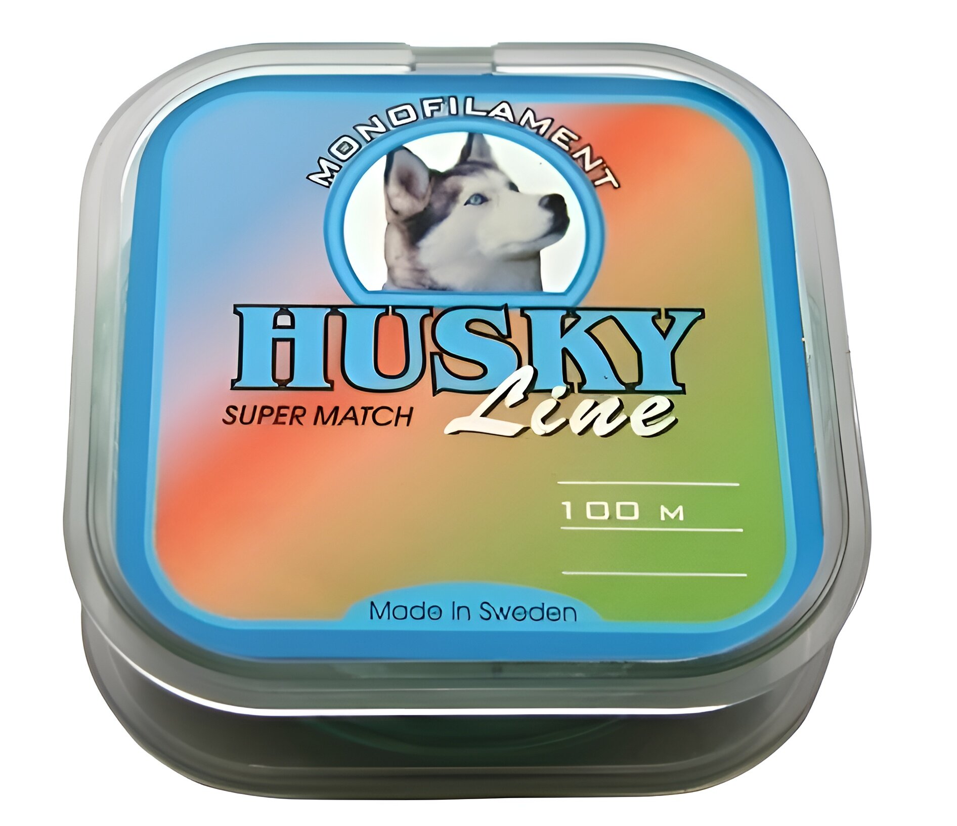 Леска для рыбалки HUSKY SUPER MATCH, диаметр 0.45 мм, 100 м, 1 шт.