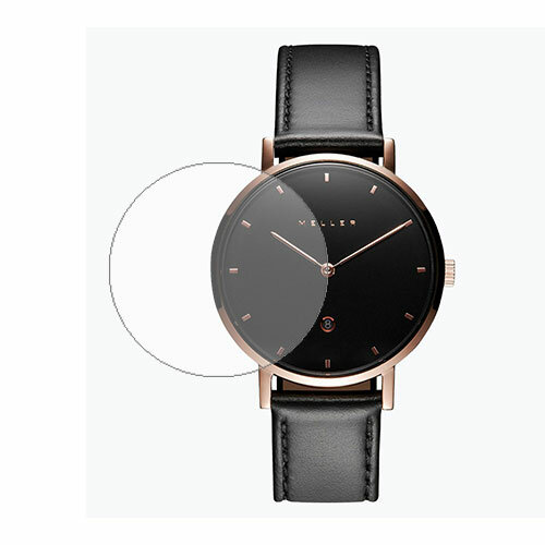 Скрин Мобайл защитный экран для часов Meller Astar Roos Black 34 MM из гидрогелевая плёнка прозрачная