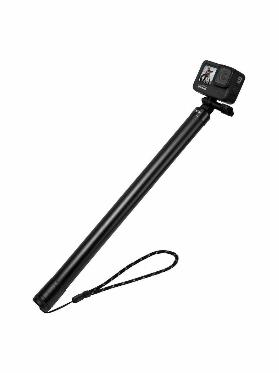 Монопод для экшн-камер телескопический TELESIN IS-MNP-300 из углеродного волокна, 3м