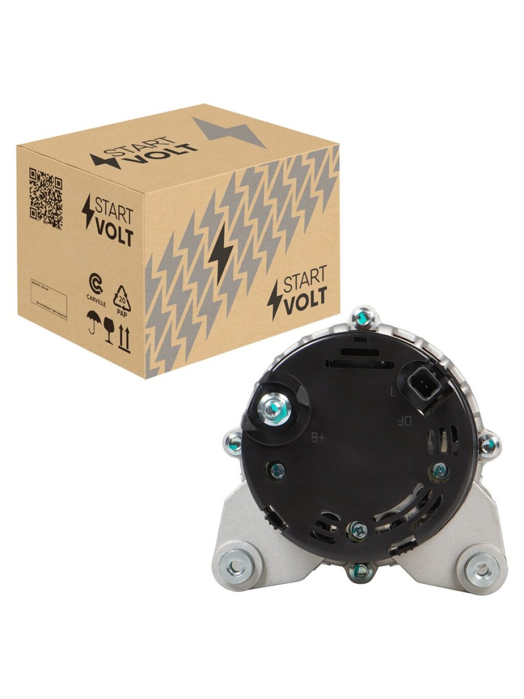 Генератор для а/м Lada Largus, Renault Logan (90A) STARTVOLT