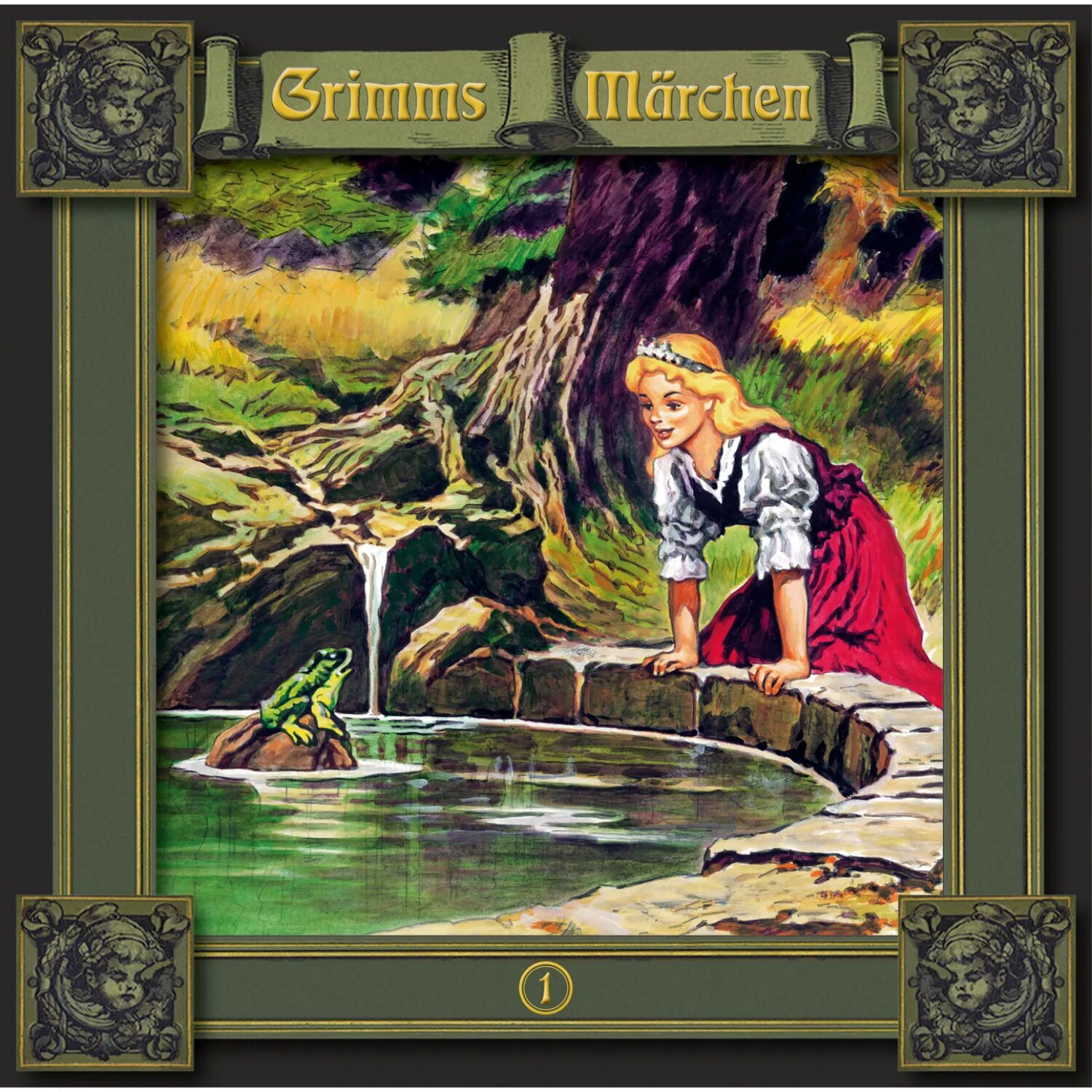 Grimms Märchen, Folge 1: Der Froschkönig / Frau Holle / Schneeweißchen und Rosenrot [Аудиокнига]