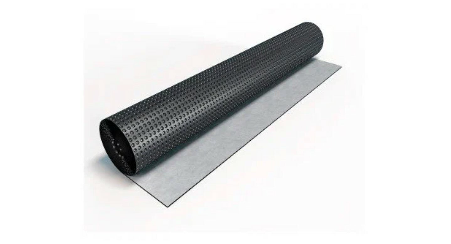 Мембрана Planter Geo, профилированная, полиэтилен высокой плотности, 15х2 м