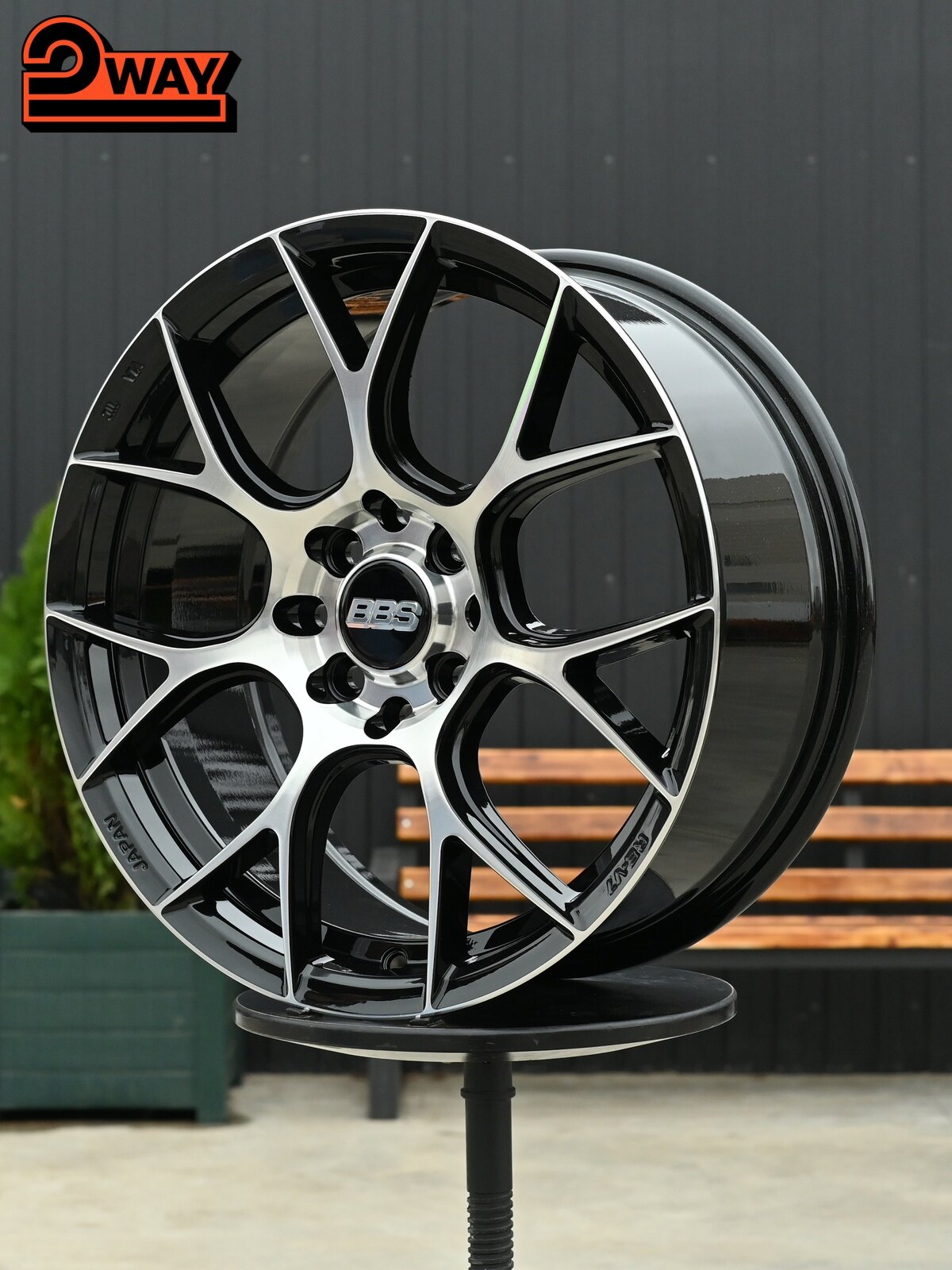 Диски Taigiro BBS CH-R Style, 7J, R16, ET40, 4x100, 114,3, черные