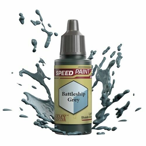 Краска Speedpaint: Battleship Grey 2.0 The Army Painter WP2024