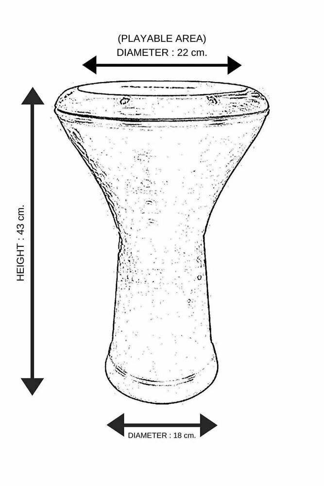 Дарбука - Black Darbuka — фото 1