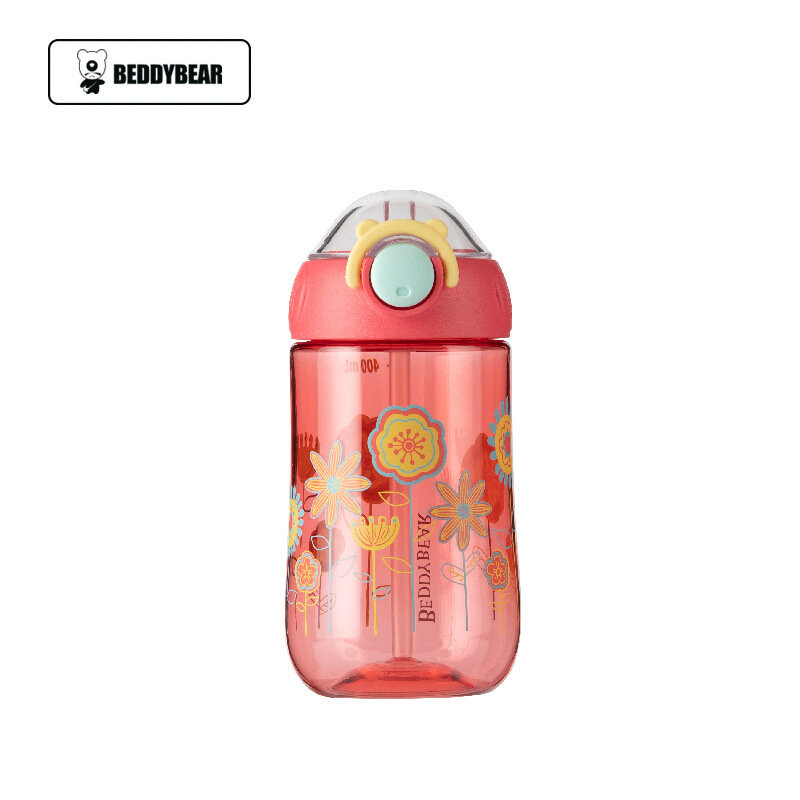 Чашка с медвежьей школой чашка Tritan летнее лето для мужчин и женщин детский сад герметичная вода чашка соломка