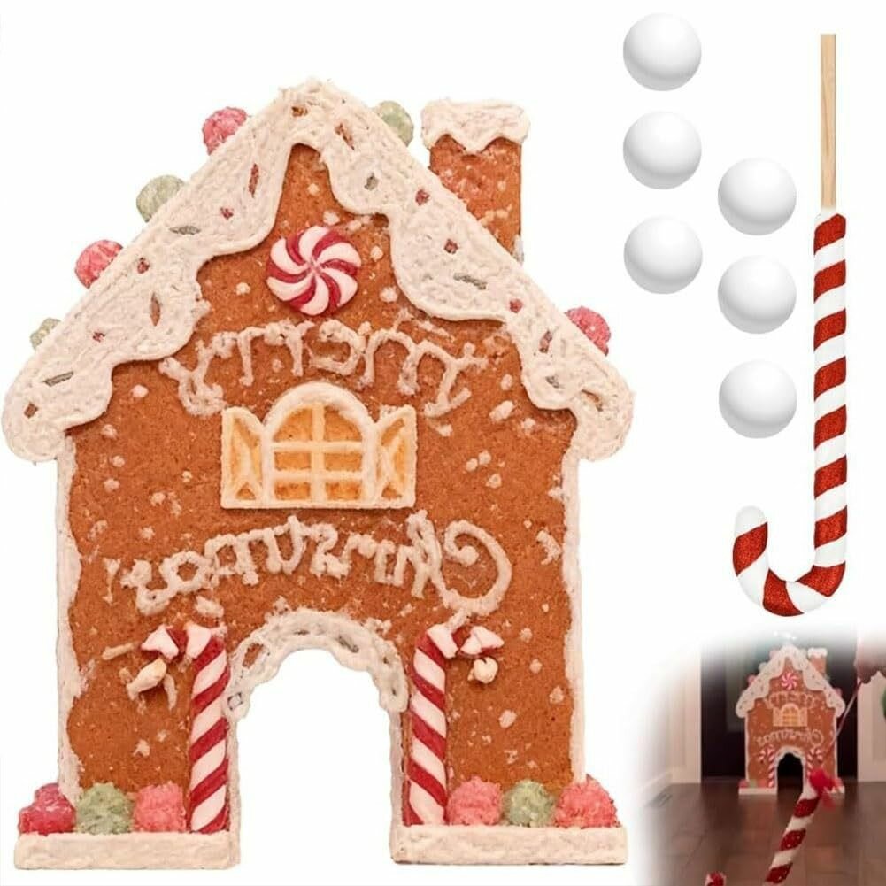 Набор для игры в гольф Gingerbread Mini Holiday Indoor Golf Festive Family Activity Kit