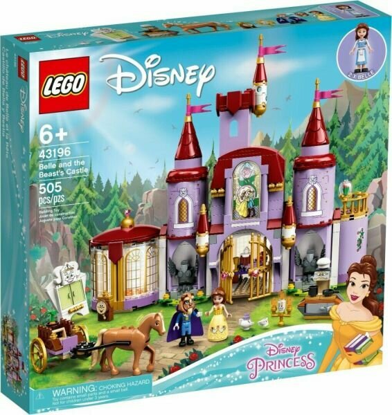 Lego 43196 Disney Princess Замок Белль и Чудовища