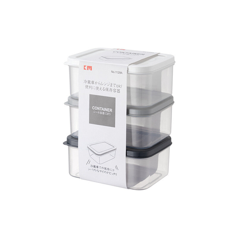 Мини-контейнер для морозильной камеры с разделительными секциями, 3-цветная конструкция для хранения мяса и