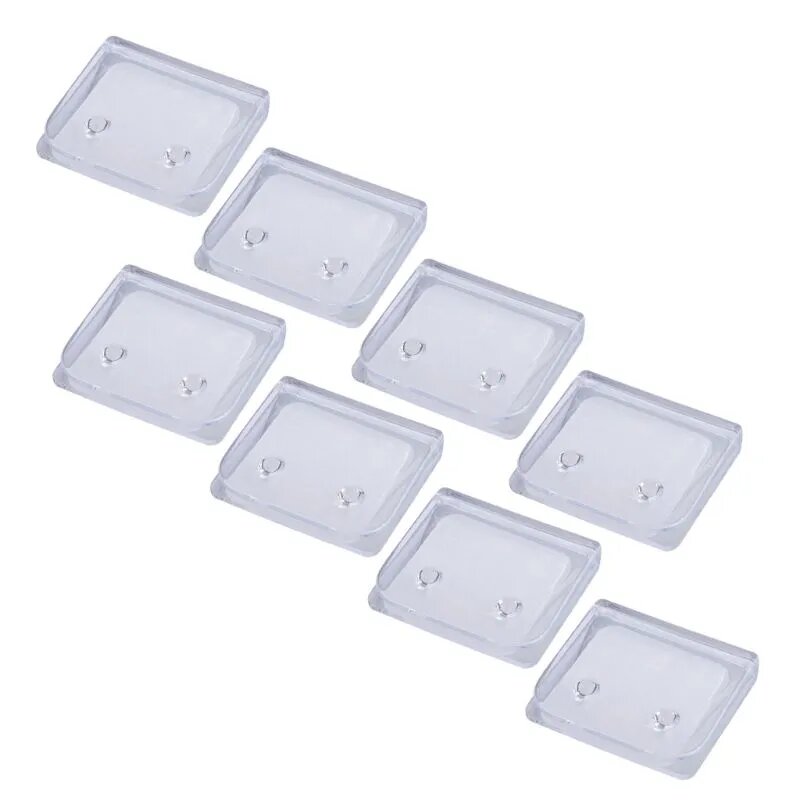 8 зажимов для занавесок для душа без перфорации, фиксаторы для занавесок